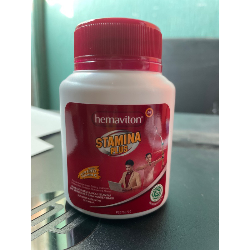 Jual Hemaviton Stamina Plus Botol isi 30 kapsul / Multivitamin | Shopee ...