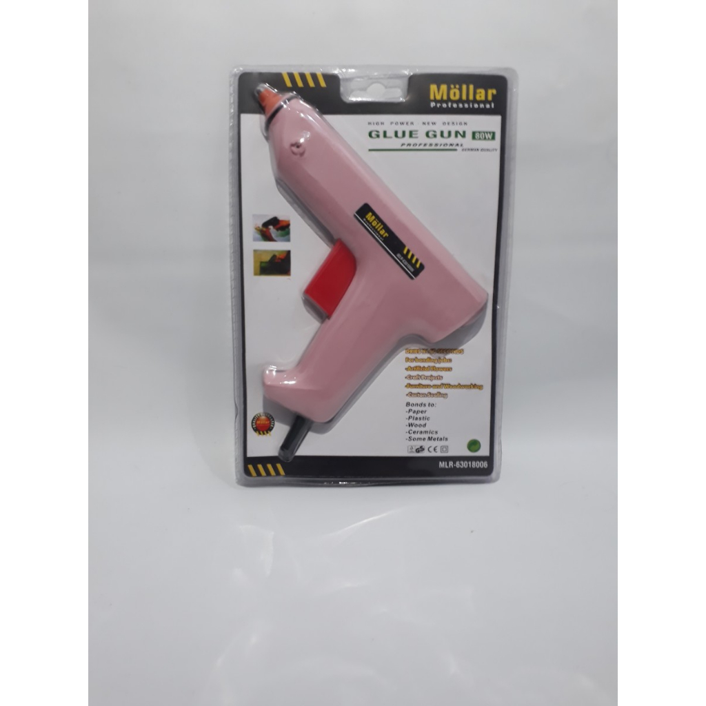 Jual Alat Lem Tembak MOLLAR Besar 80 watt - Glue Gun for Big Glue Stick ...