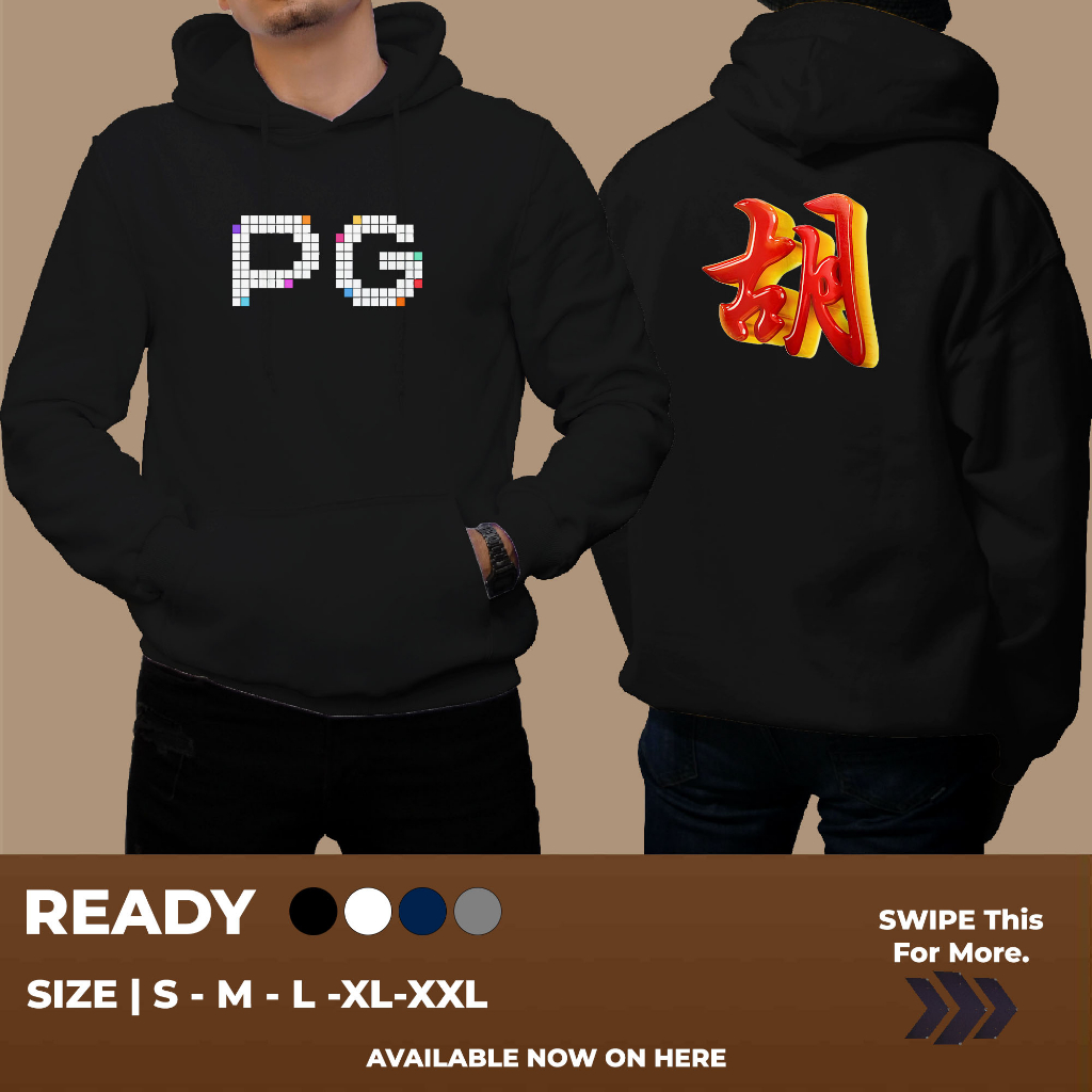 Jual HOODIE Scatter Mahjong Ways PG Soft Slot KEREN BANGET UNTUK PRIA ...