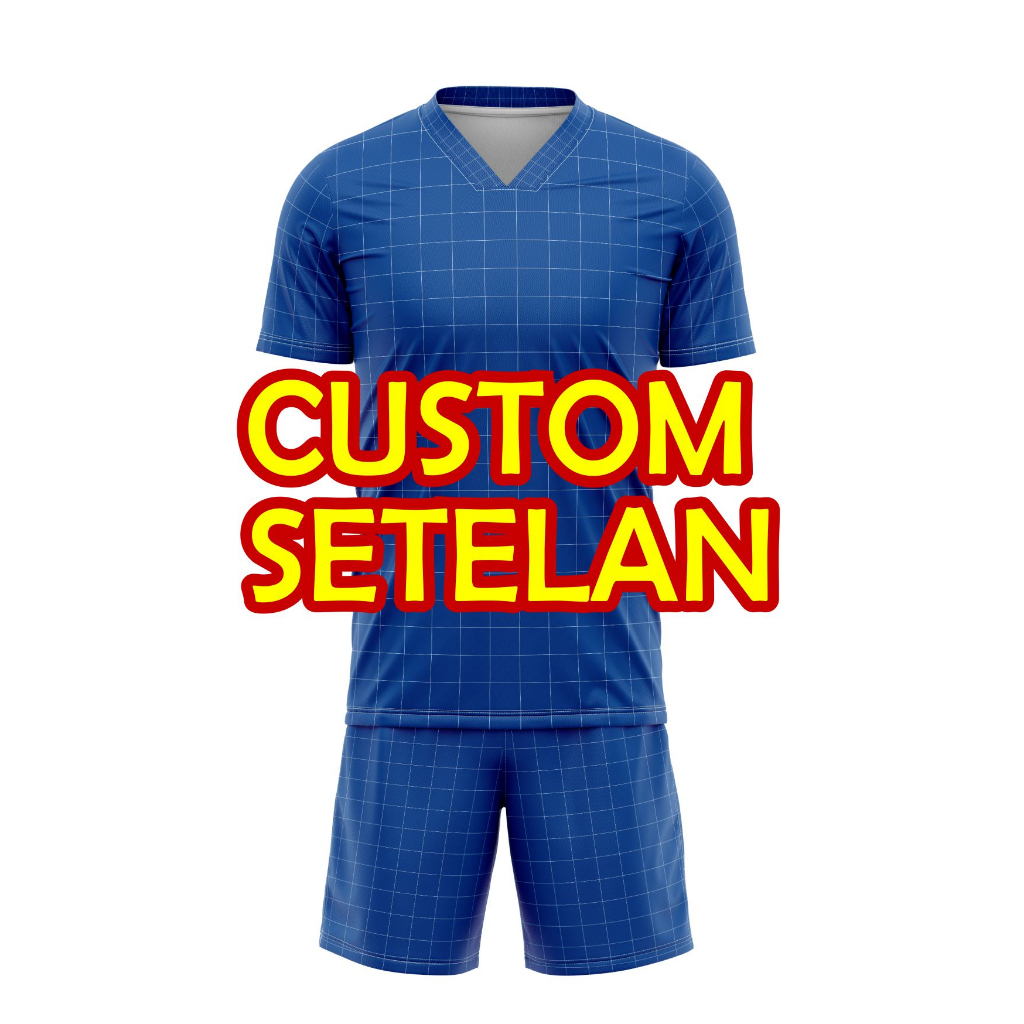 Jual CUSTOM SETELAN JERSEY OLAHRAGA BADMINTON FUTSAL VOLLY GOLF LARI ...