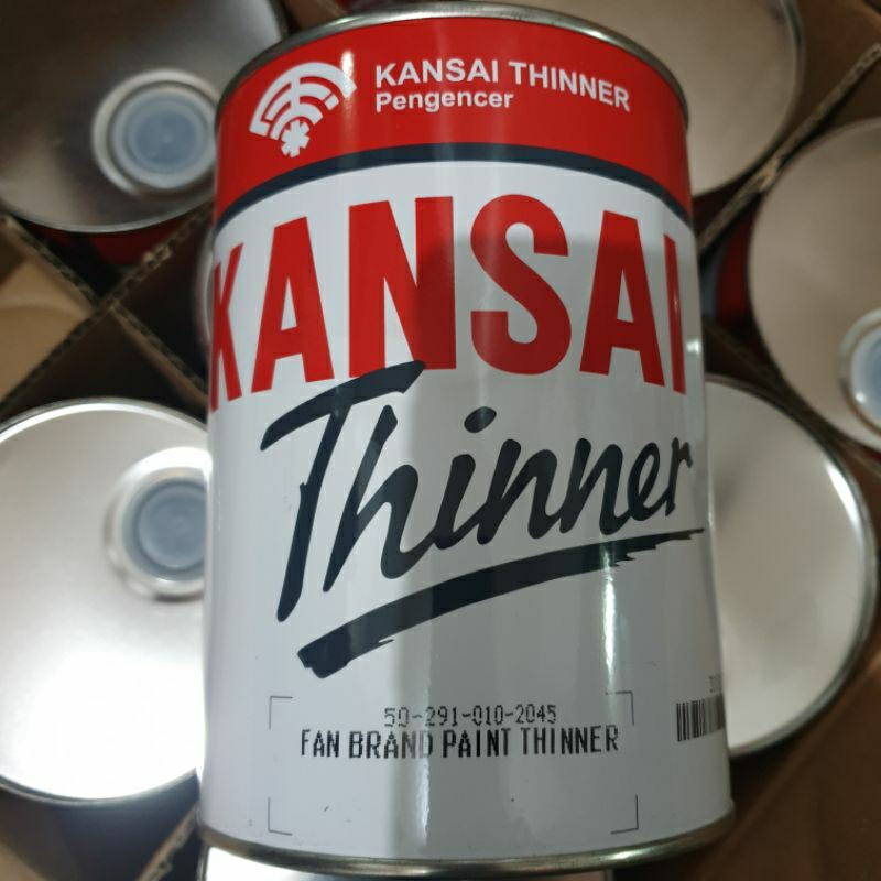 Jual KANSAI Fan Brand Paint Thinner 750cc | Shopee Indonesia