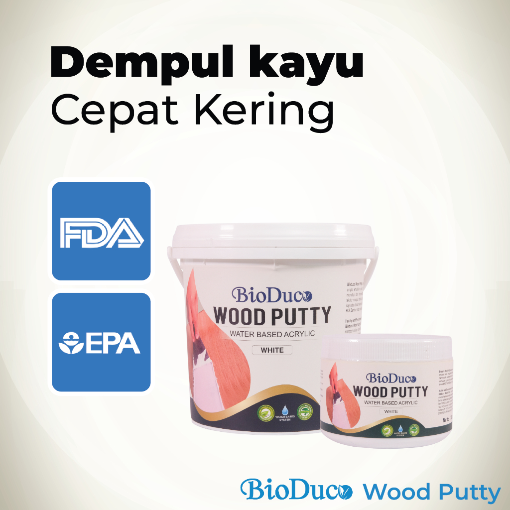 Jual Dempul Kayu Duco Plamir Putih Solid | Bioduco Wood Putty 1,5kg ...