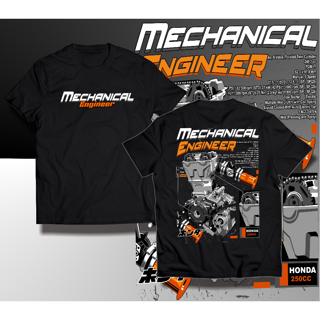 Jual Kaos Mechanical Engineer Big Size All Size S M L XL XXL XXXL XXXXL ...
