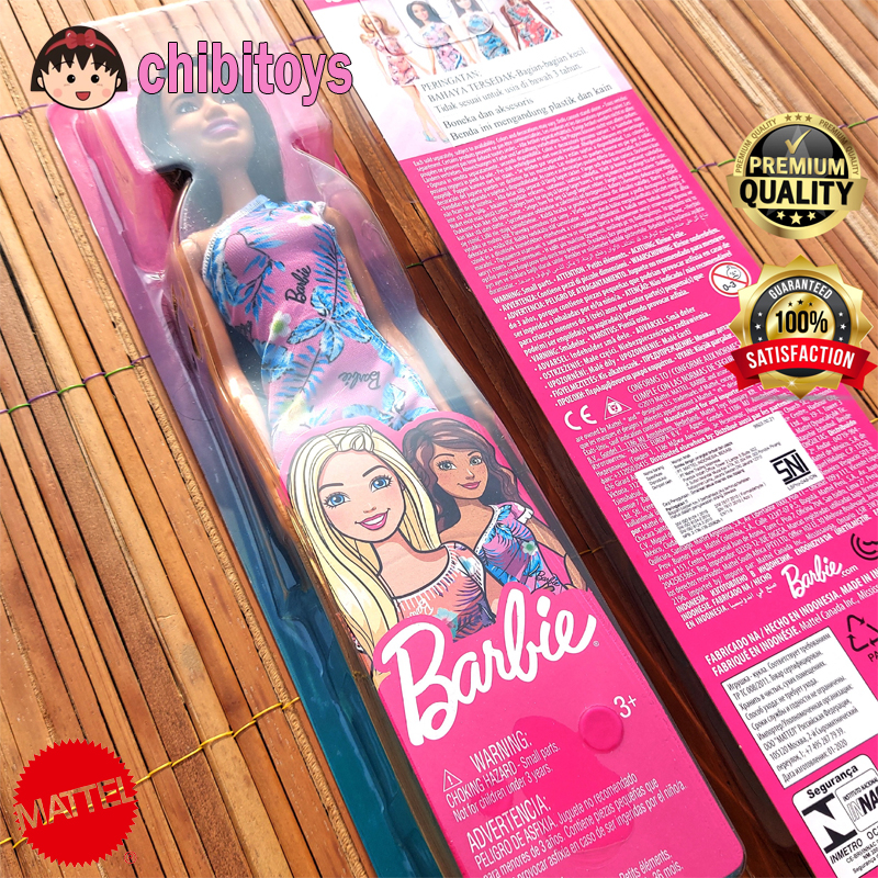 Jual BARBIE BASIC WEARING FLOWER DRESS PINK - FASHIONISTAS DREAMTOPIA ...
