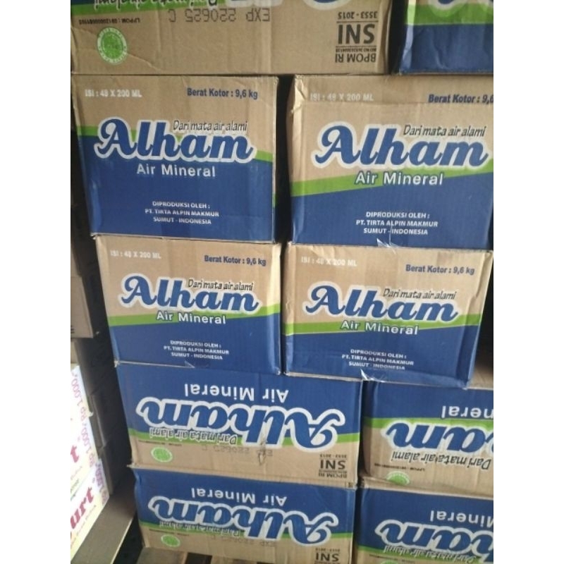 Jual Alham Air Mineral Cup (x48 cup) | Shopee Indonesia