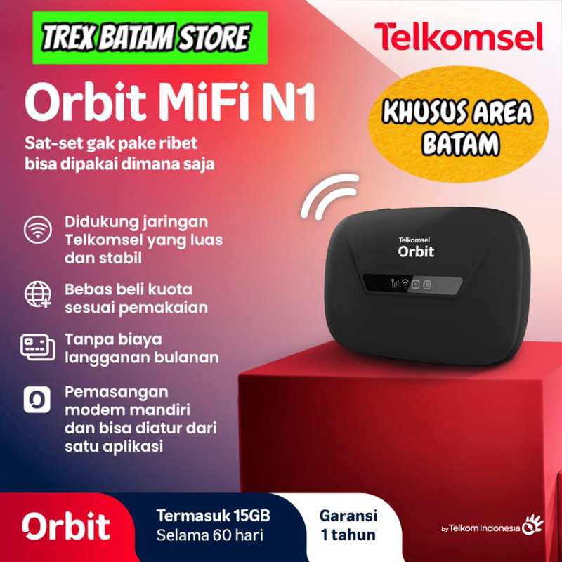 Jual MODEM MIFI H1 ORBIT TELKOMSEL WIFI [ BATAM ] | Shopee Indonesia