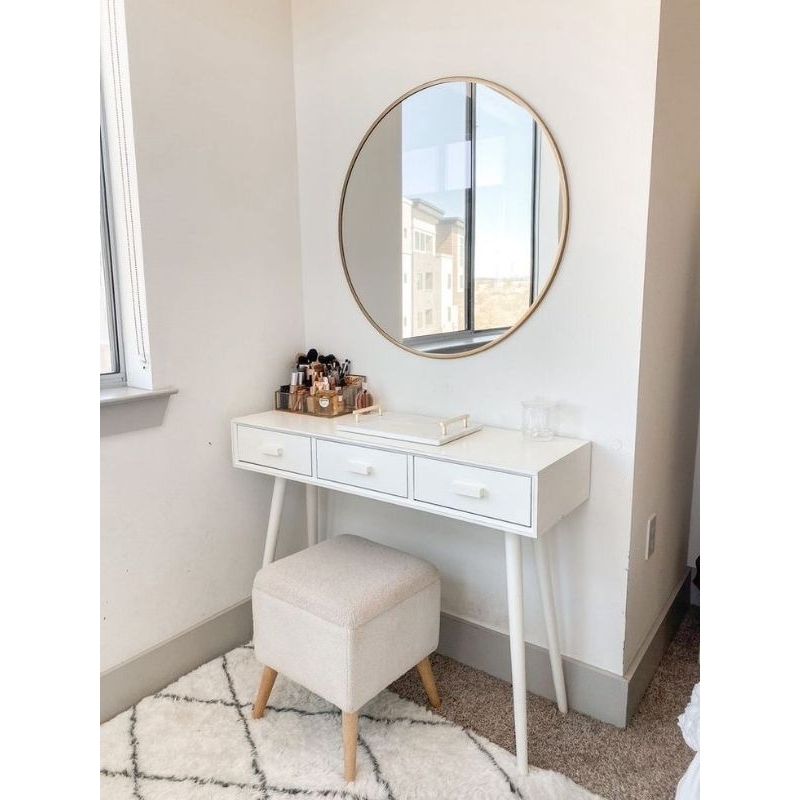 Jual Meja Rias 3 Laci Minimalis MR02 Meja Makeup Meja Kosmetik Meja ...