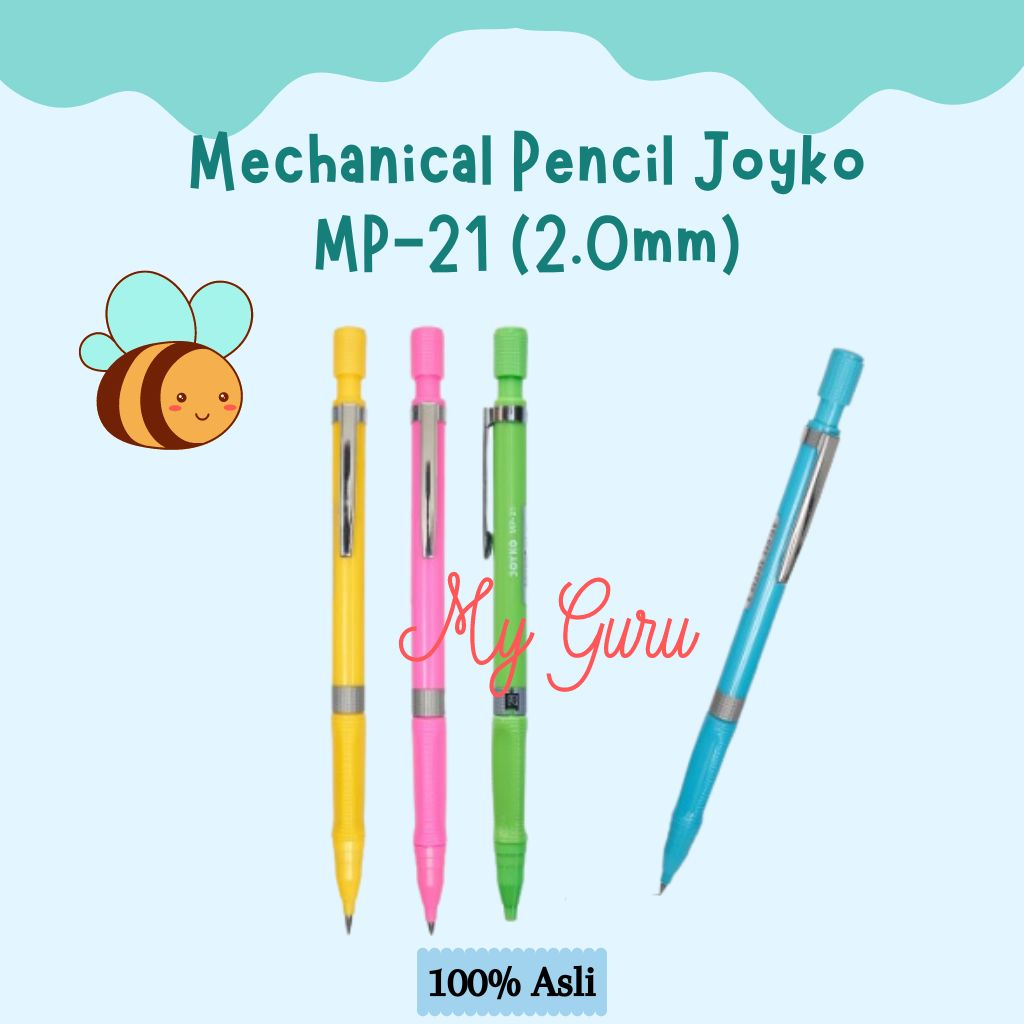 Jual [PCS] MECHANICAL PENCIL / PENSIL MEKANIK JOYKO MP-21 (2.0 MM ...