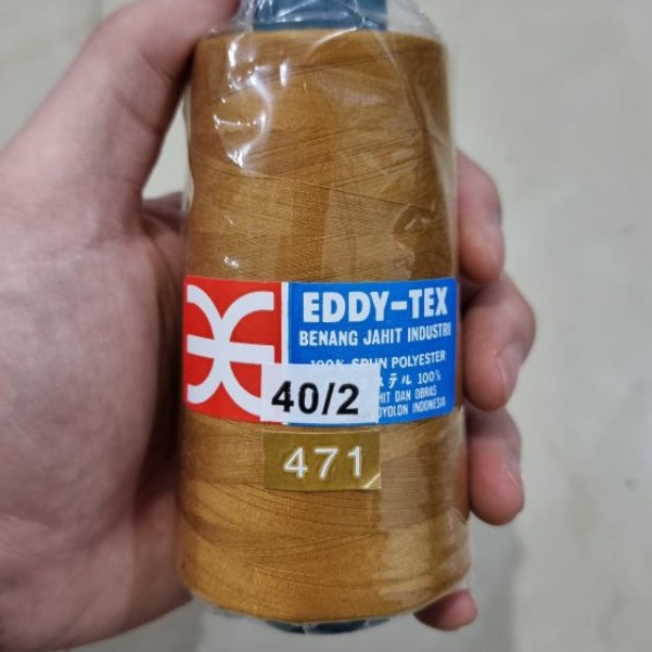 Jual Benang Jahit 40/2 5000 yard per Cones Benang High Speed 100% Spun ...