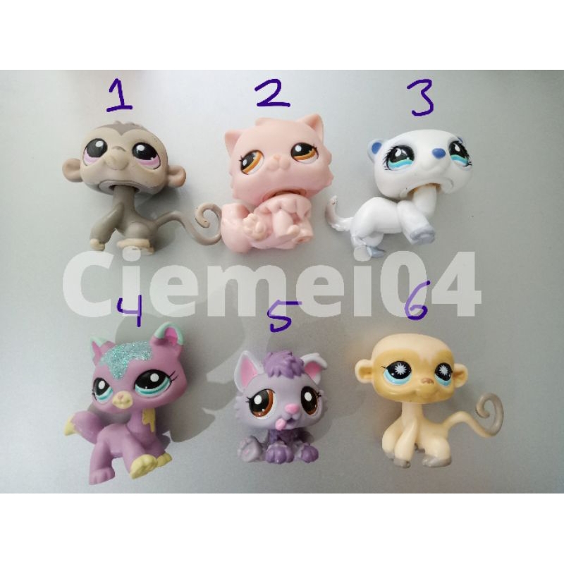 Jual (baca deskripsi) littlest pet shop figure mainan Lps Authentic ...
