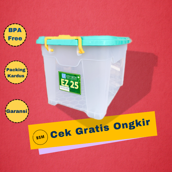 Jual Ezy Box Container Plastik Cb 25 Liter Kontainer box murah ...