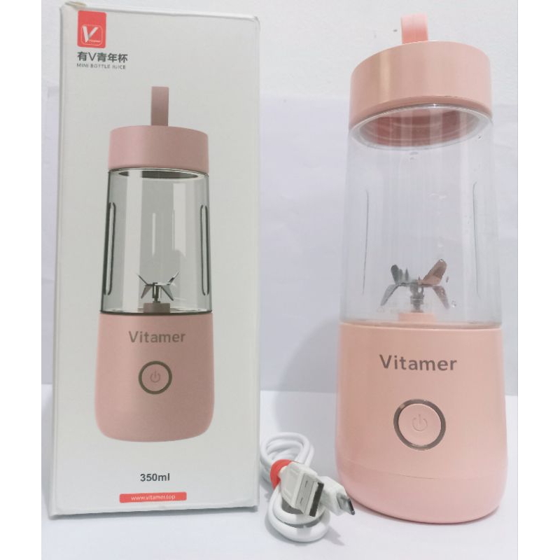 Jual Vitamer Blender Portable 350ML Preloved [Baca Deksripsi Produk ...