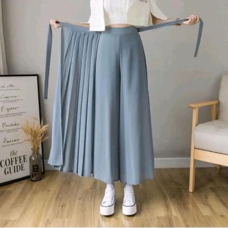 Jual Celana Kulot Korea Style Terbaru Kekinian Celana Wanita Kulot ...