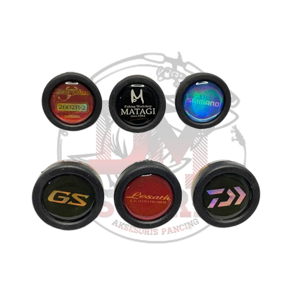 Jual But cup emblem untuk tutup pangkal joran tub cup gimbal - butcup ...