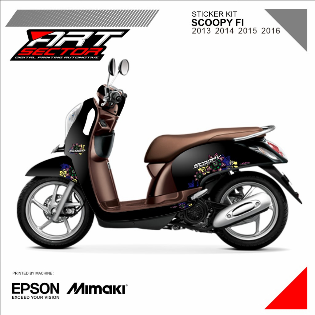 Jual STICKER STRIPING TRANSPARAN SCOOPY FI ETH | Shopee Indonesia