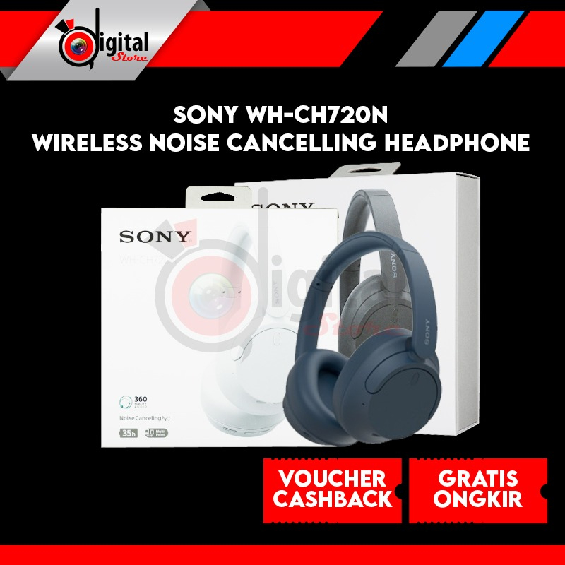Jual Sony WH-CH720N Wireless Over-Ear Noise-Canceling Headphone | Shopee Indonesia