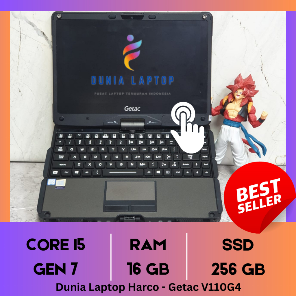 Jual LAPTOP RUGGED GETAC MILITARY - Core i5 Gen 7 - RAM 16 ...