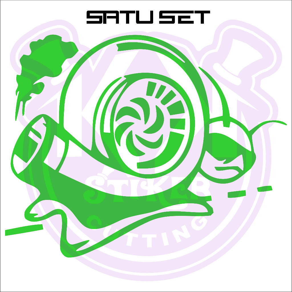 Jual SC.163/STICKERCUTTING/STIKER SIPUT RACING/STIKER SIPUT TURBO ...