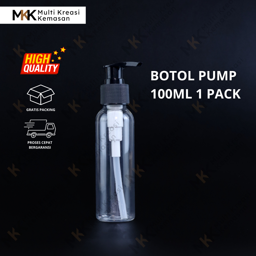 Jual BOTOL PUMP 100ML | Shopee Indonesia
