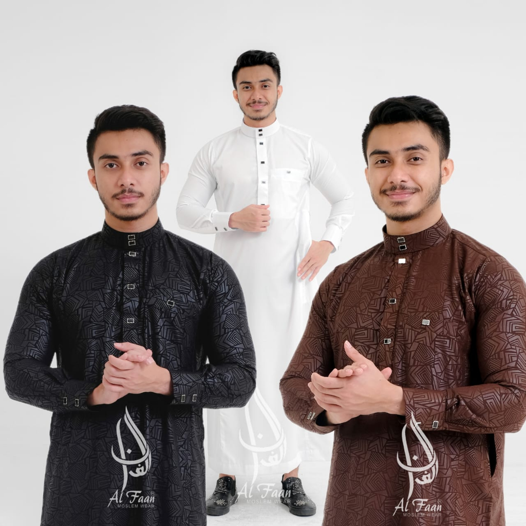 Jual Jubah Gamis Pria SLIMFIT jubah pria muslim pria busana muslim ...