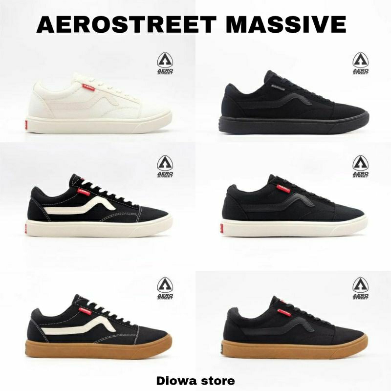 Jual AEROSTREET MASSIVE, AEROSTREET MASSIVE HITAM PUTIH, AEROSTREET ...