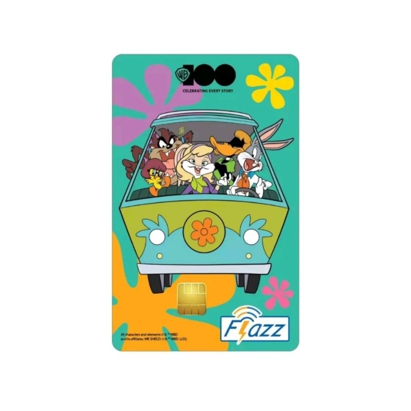 Jual Kartu Flazz GEN 2 limited edition Warner Bross 100th | Shopee ...