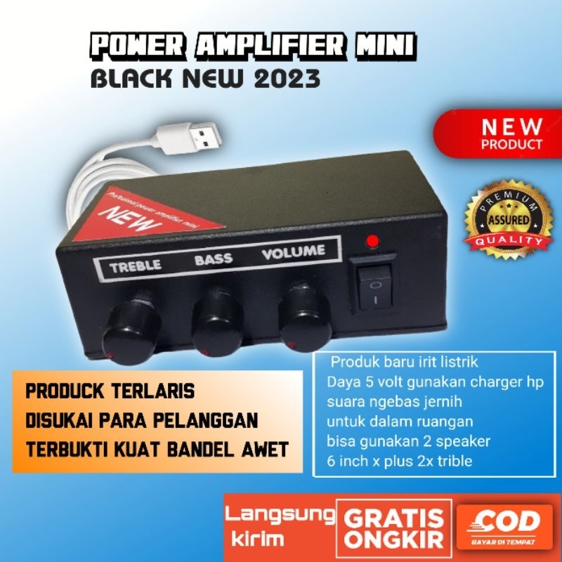 Jual PROMO POWER AMPLIFIER MINI 5VOLT + TONE CONTROL | Shopee Indonesia