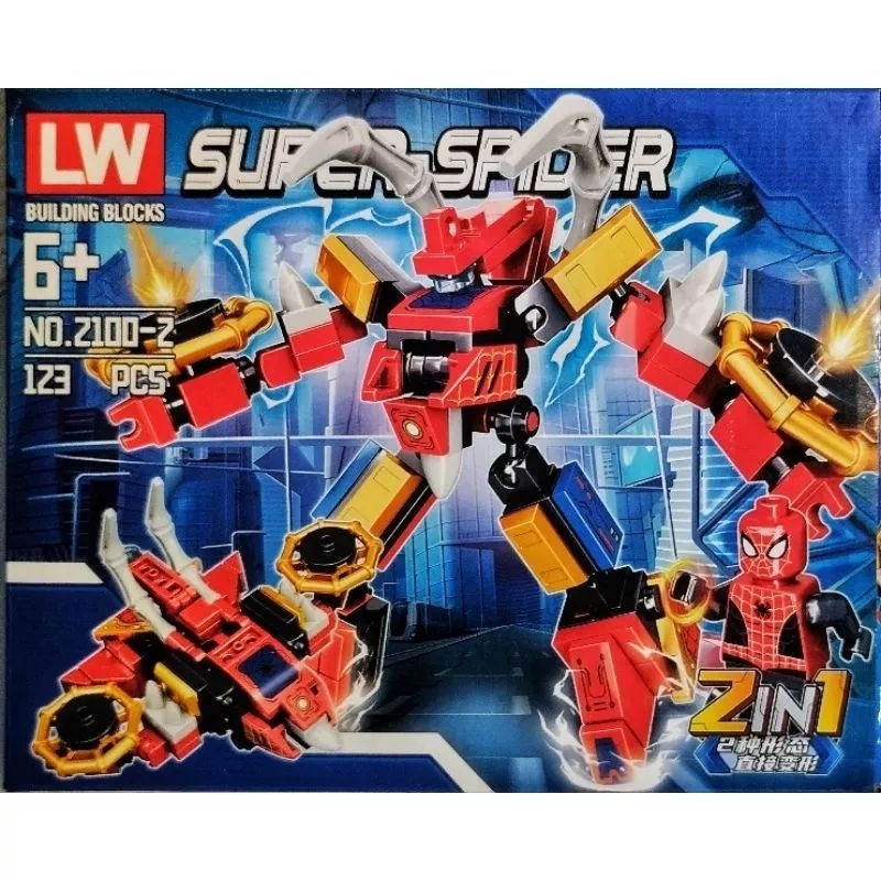 Jual MAINAN BALOK SUPER HERO ROBOT BESAR 77011 ANEKA MACAM MODEL ...