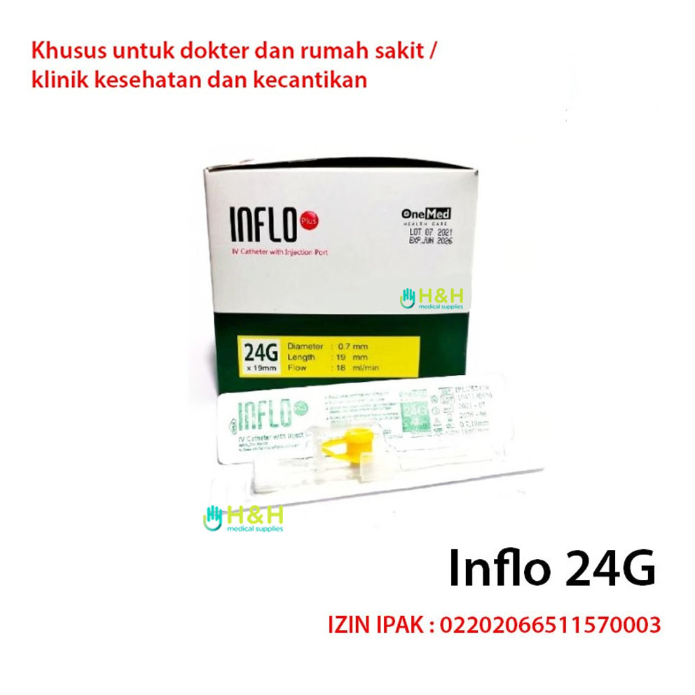 Jual Inflo IV Catheter / Inflo Plus IV Catheter | Shopee Indonesia