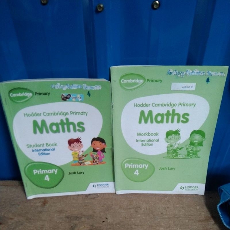 Jual HODDER CAMBRIDGE PRIMARY MATHS 4 STUDENT DAN WORKBOOK | Shopee ...