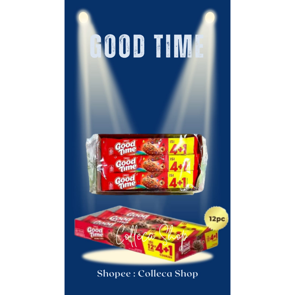 Jual Good Time Cookies | Biskuit Coklat | Biskuit Choco Chips | Shopee ...