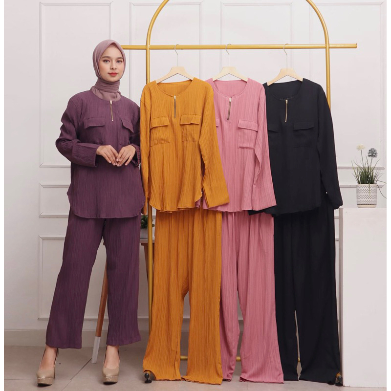 Jual STELAN LADYCRUSH INARA SETCEL JUMBO XXL MURAH KANCING OOTD GROSIR ...