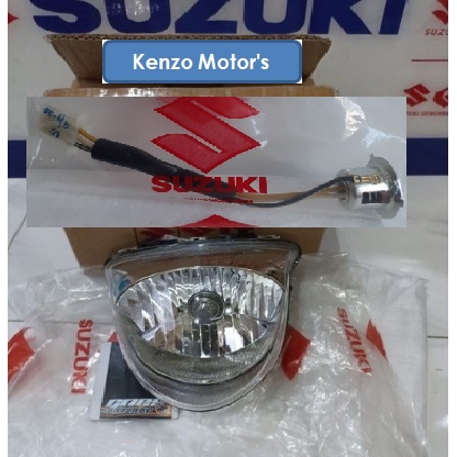 Jual Lampu depan HEADLAMP ASSY versi Eropa [35100-40J10] Suzuki Address ...