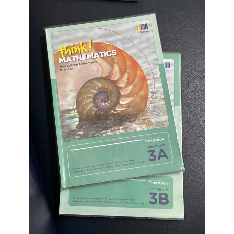Jual Think! Mathematics Textbook 3A 3B 8th Edition | Shopee Indonesia