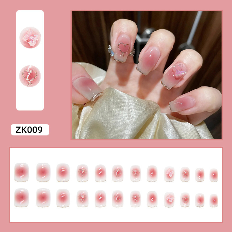 Jual ZK Dome Berlian Berlian Nail Art Selesai Stiker Kuku Palsu Bintang ...