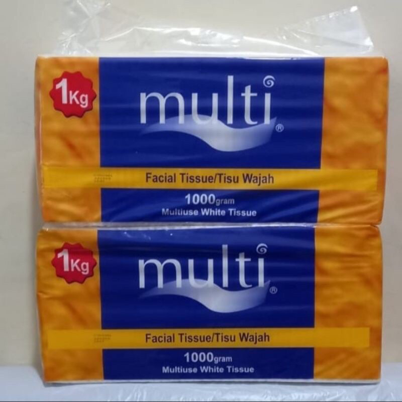 Jual Tissue Multi 1000 gram Tissu multi 1000gr Facial tissue Tissue ...