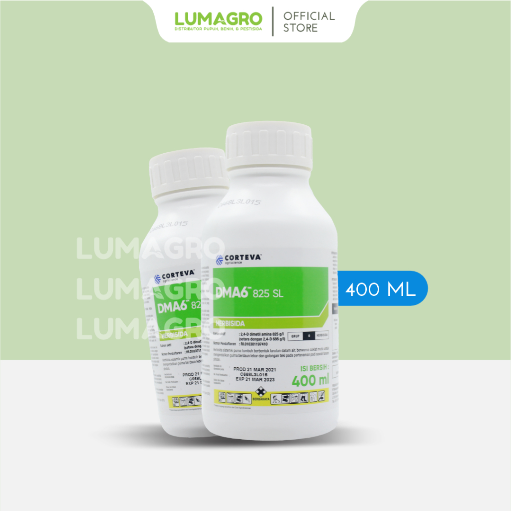 Jual Herbisida DMA6 400ml Dimetil Amina Pengendali Gulma Daun Lebar dan ...