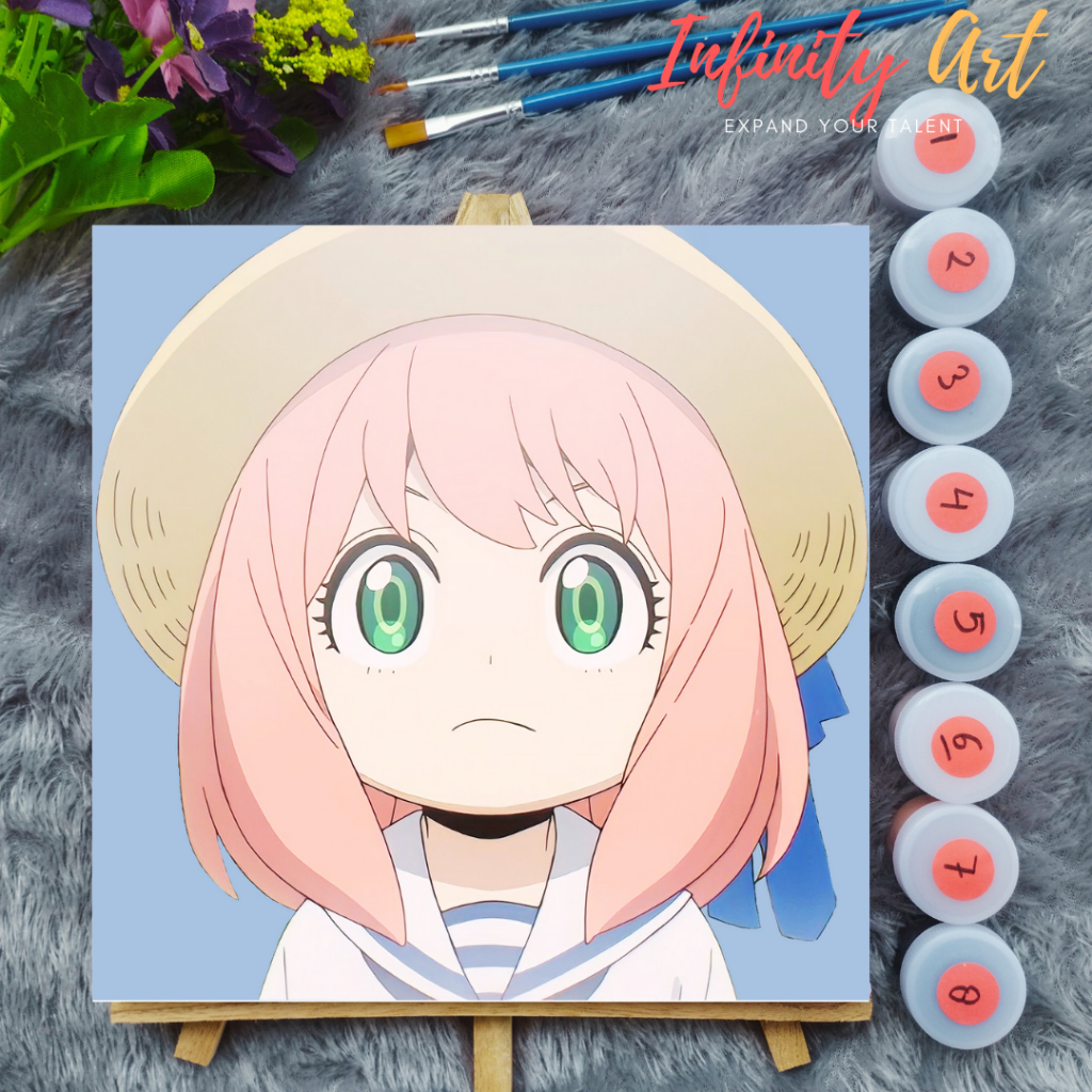 Jual Paint by Number Anime Spy x Family Loid Forger - DIY Kit Melukis ...