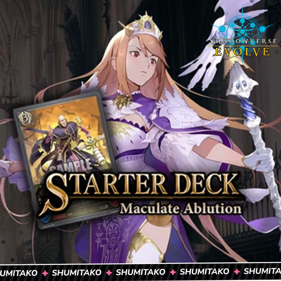 Jual Kartu Shadowverse TCG ENG Starter Deck ST06 Maculate Ablution | Shopee Indonesia