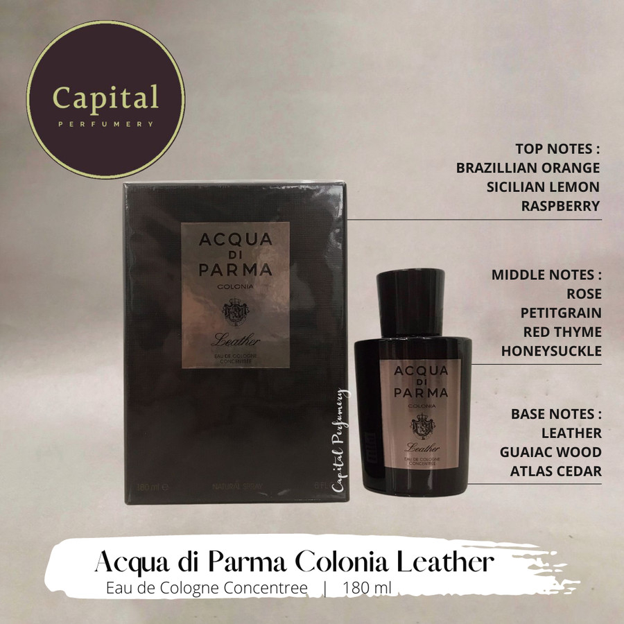 Jual Parfum Original ADP Colonia LEATHER Eau De Cologne Concentree 180 ...