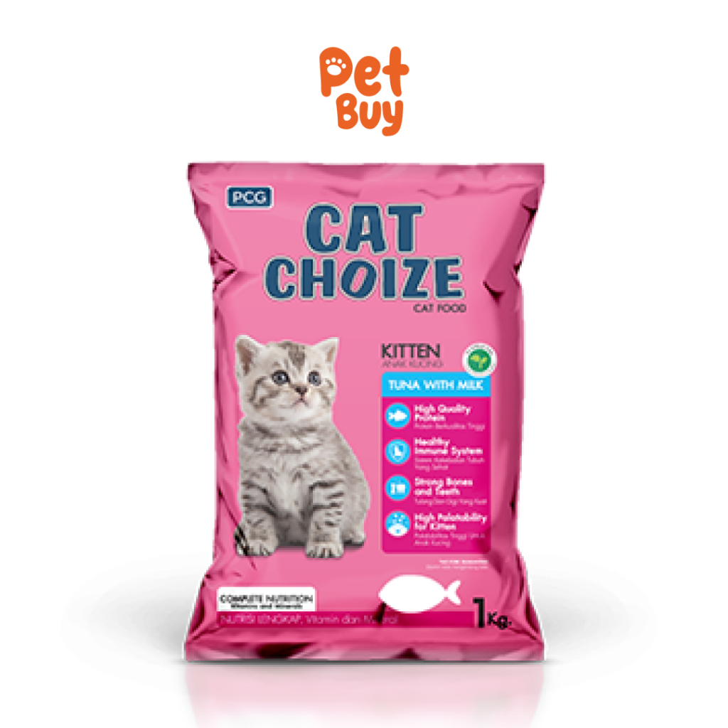 Jual Cat Choize Kitten Tuna 1 kg | Shopee Indonesia