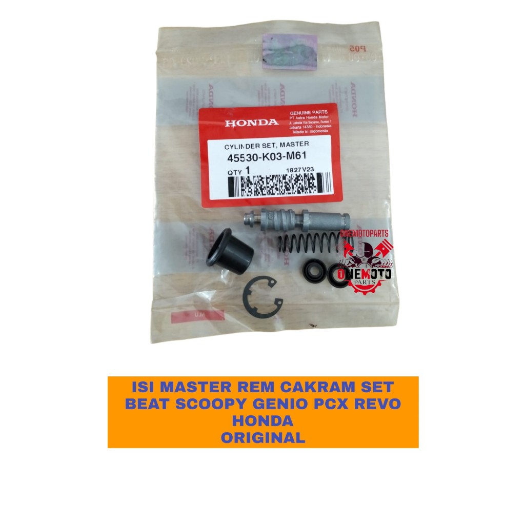 Jual ISI MASTER REM CAKRAM SET BEAT ESP SCOOPY ESP GENIO PCX REVO HONDA ...