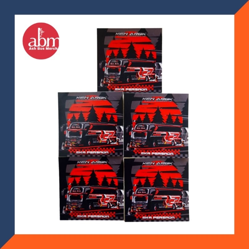 Jual 5 pcs Sticker Bus Stiker Bis Eka Persada Ken Arok | Shopee Indonesia