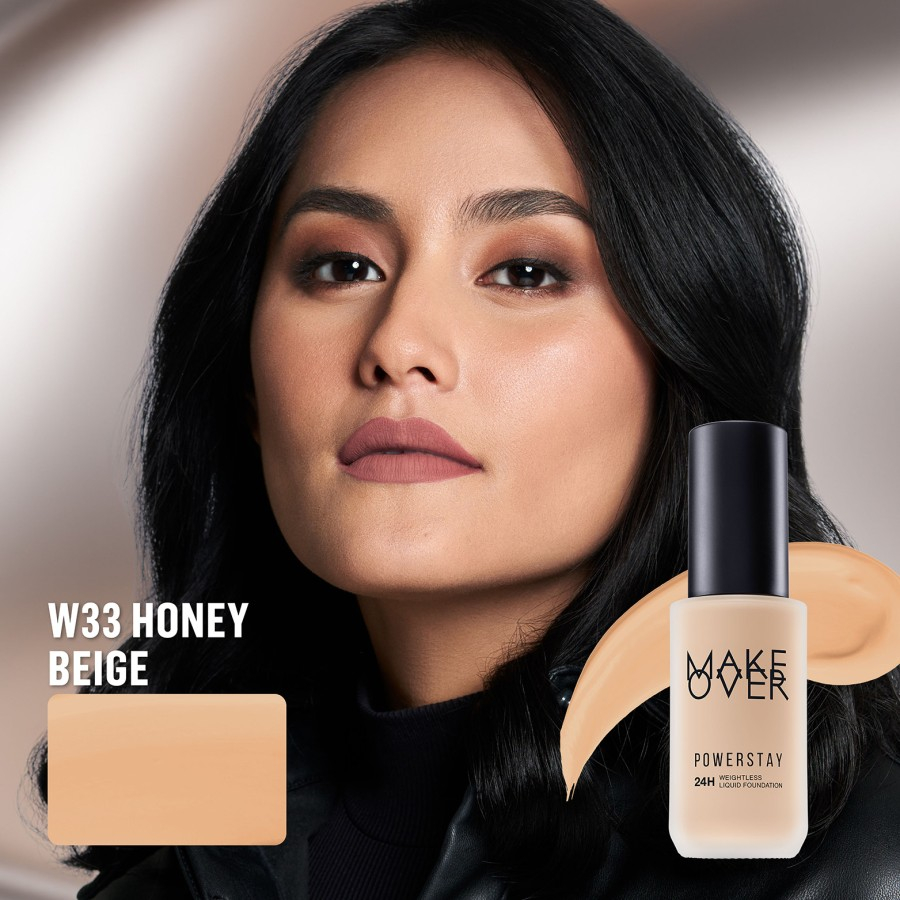 Jual Make Over Powerstay 24H Weightless Liquid Foundation 40ml | Oil ...