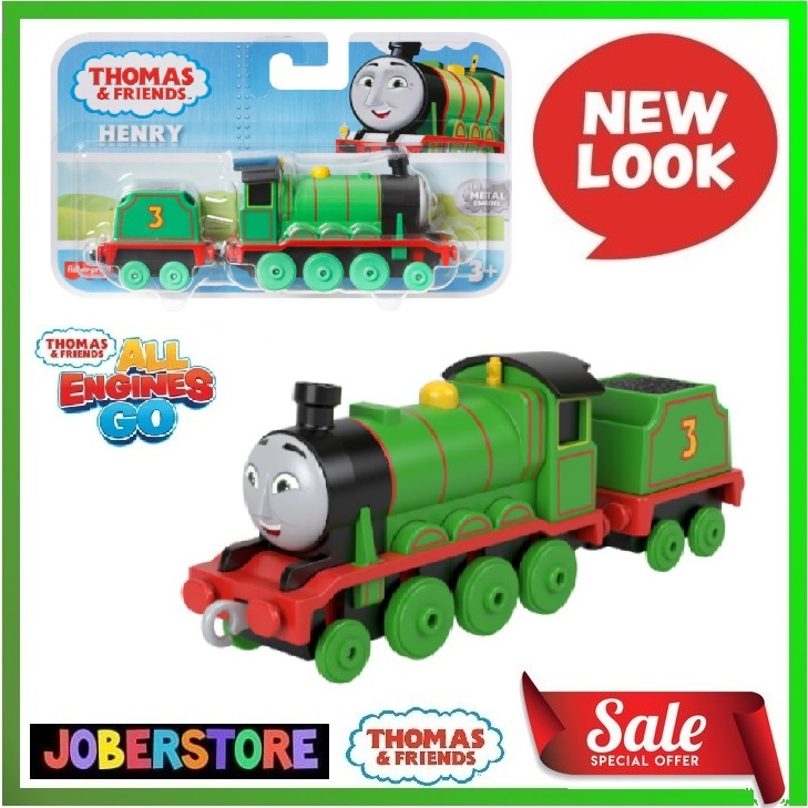 Jual Thomas & Friends Push Along All Engines Go / New Look - HENRY ...