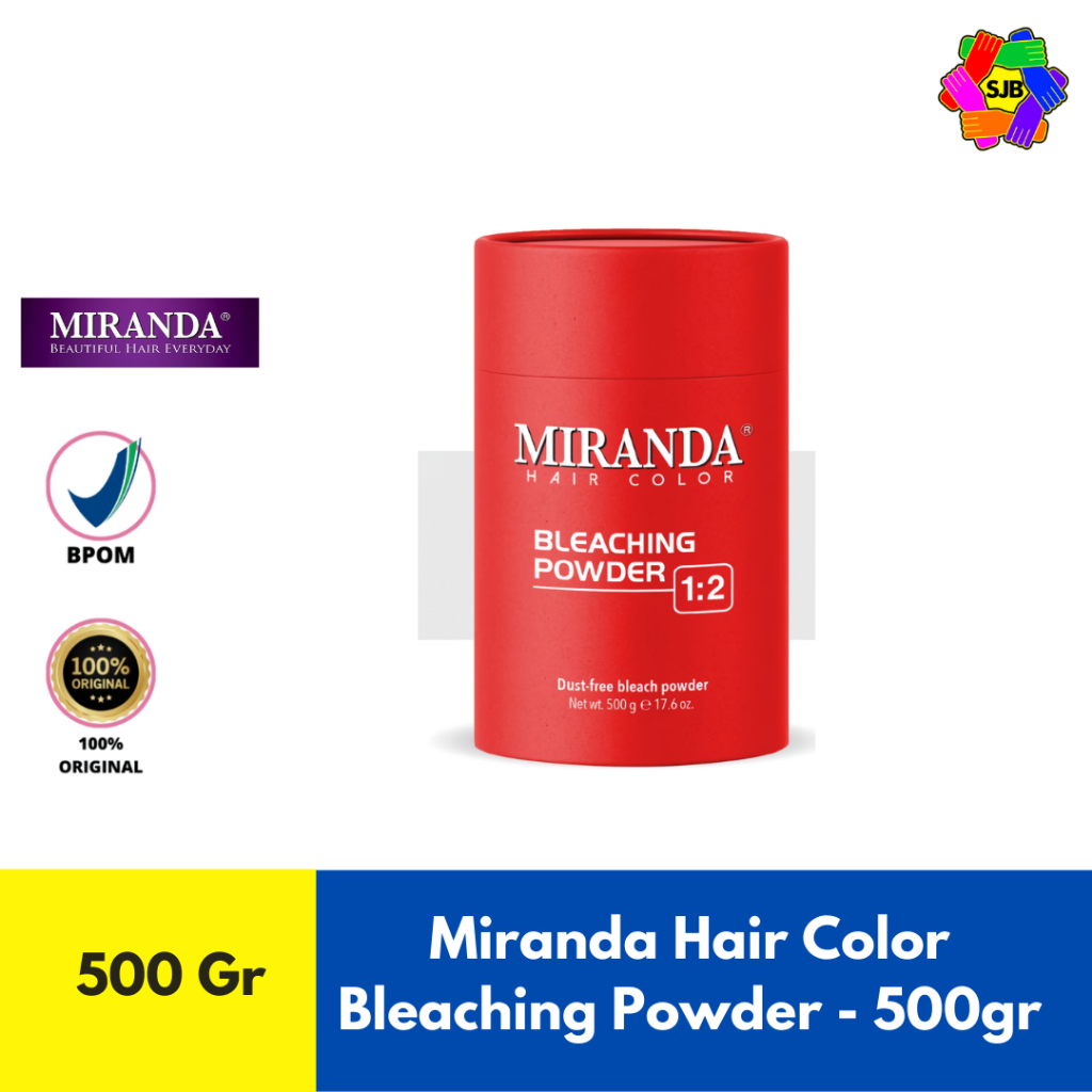 Jual Miranda Hair Color Bleaching powder-500gr/miranda professional ...