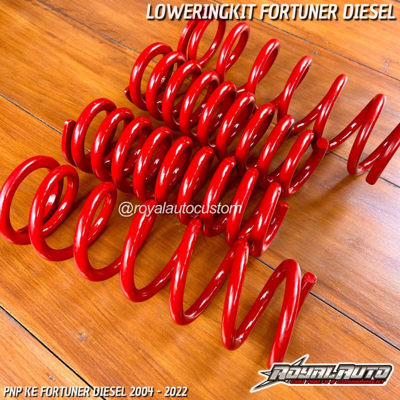Jual PER LOWERINGKIT TOYOTA FORTUNER VRZ GR VNT NYAMAN EMPUK DAN TIDAK ...