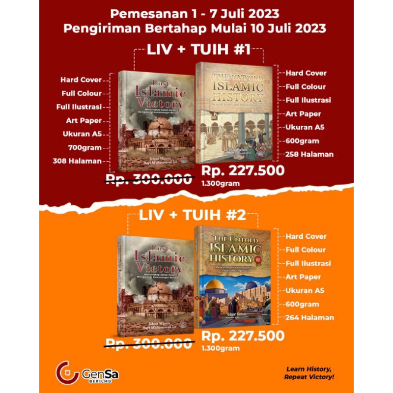 Jual Lost Islamic Victory The untold Islamic history 101 fakta hebat ...
