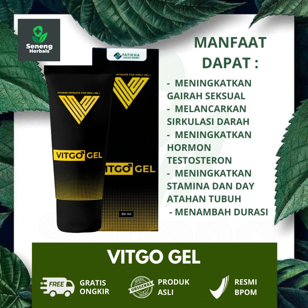 Jual VITGO GEL ASLI ORIGINAL MEMPERPANJANG MR. P TAHAN LAMA HERBAL ...