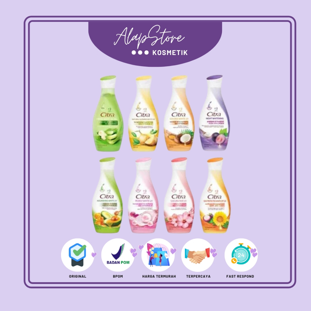 Jual CITRA HAND BODY LOTION ALL VARIANT | Shopee Indonesia